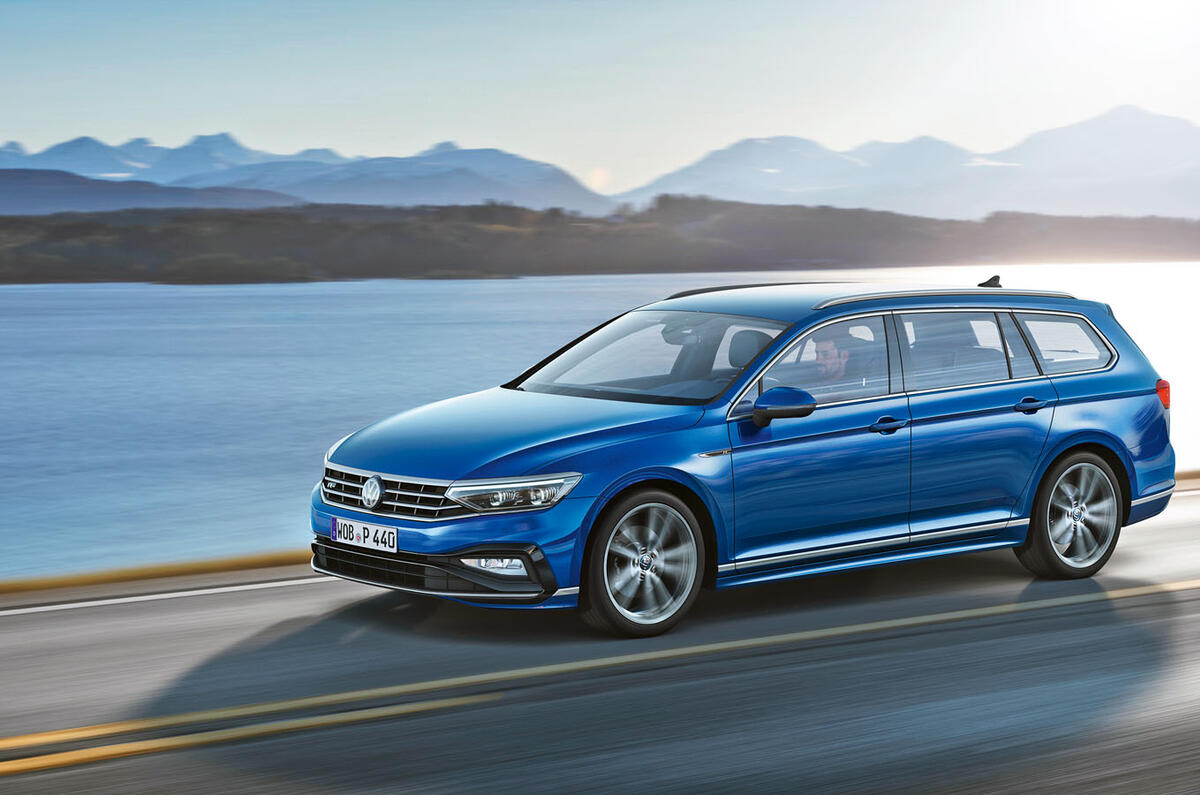 Revised Volkswagen Passat revealed ahead of Geneva | Autocar