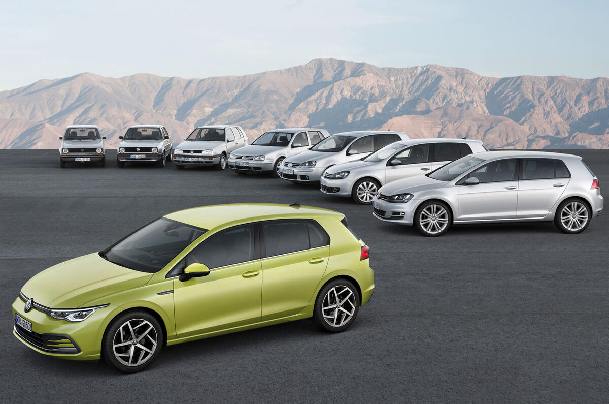 History of the Volkswagen Golf - picture special | Autocar