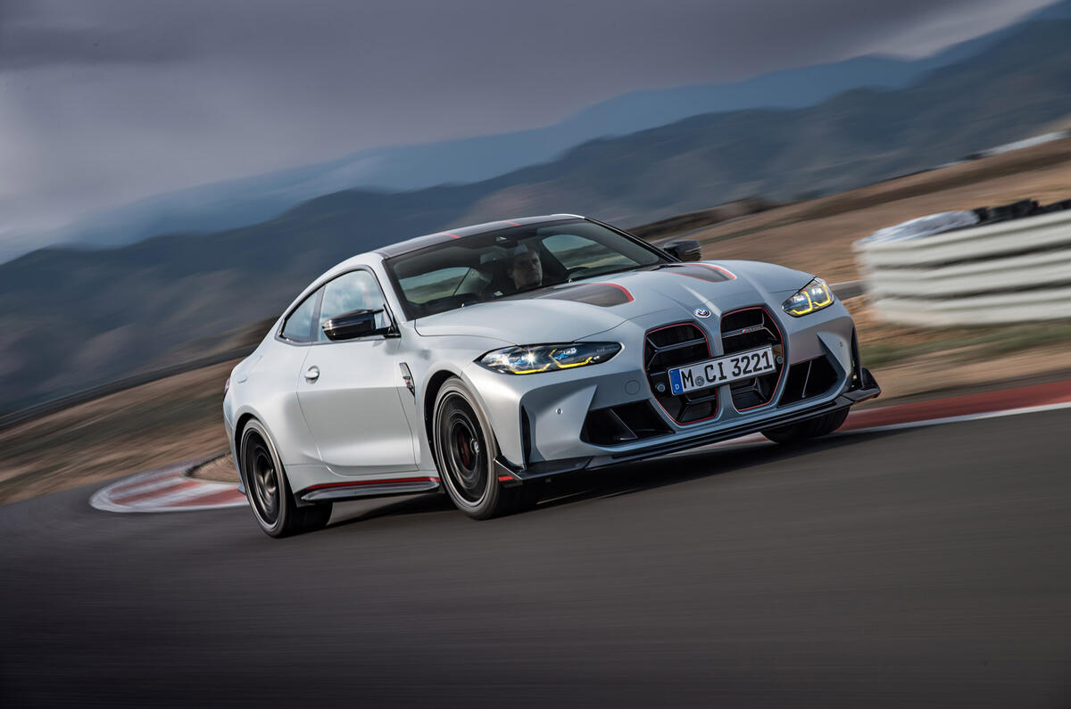 Hardcore BMW M4 CSL brings 542bhp, sheds 100kg | Autocar