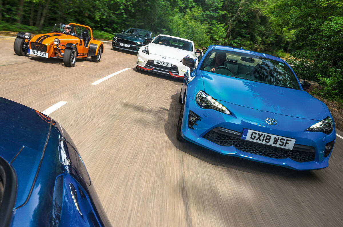 From Mazda to Mustang: driving five traditional sports cars | Autocar
