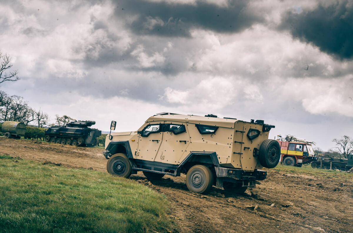 The Transporter: Driving an armoured Plasan Sandcat | Autocar