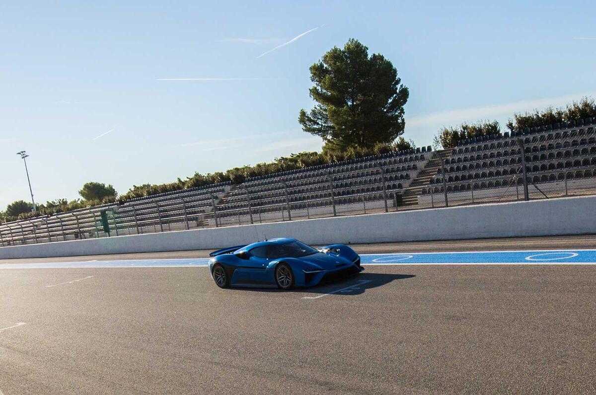Nio EP9 EV supercar demonstrates driverless ability on track | Autocar