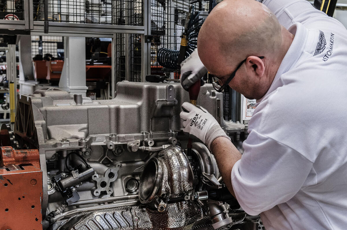 Aston Martin DB11: first all-new V12 engine built | Autocar