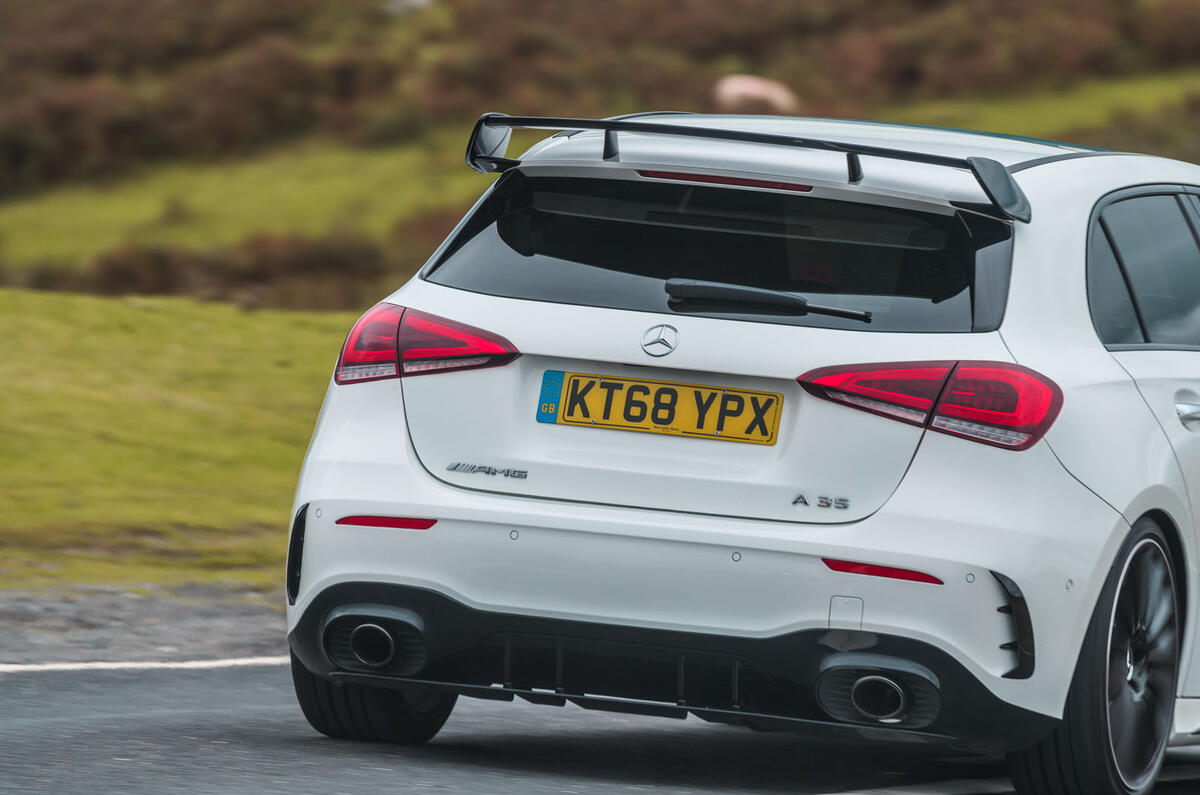 Hot hatch shootout: BMW M135i vs Mercedes-AMG A35 vs Mini JCW | Autocar