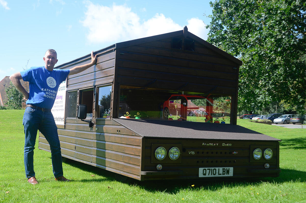 World's fastest shed, based on Volkswagen Passat, to attempt 100mph ...