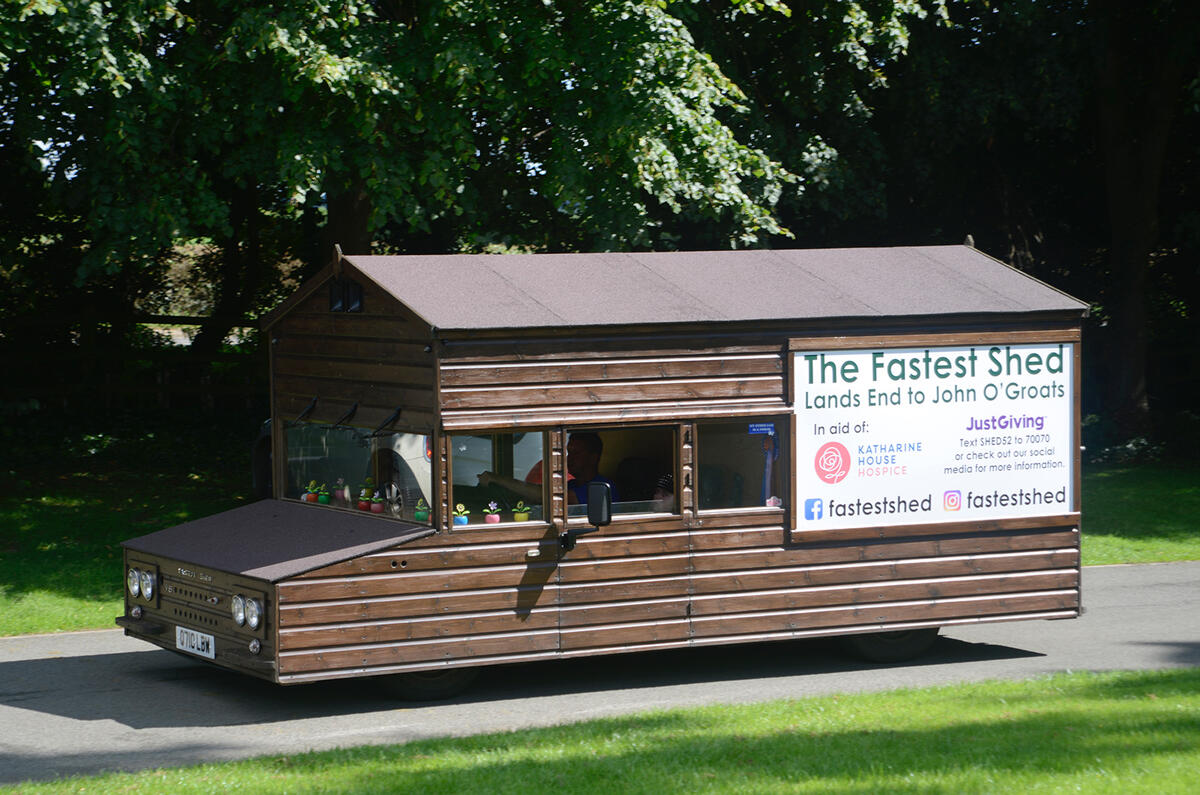 World's fastest shed, based on Volkswagen Passat, to attempt 100mph ...