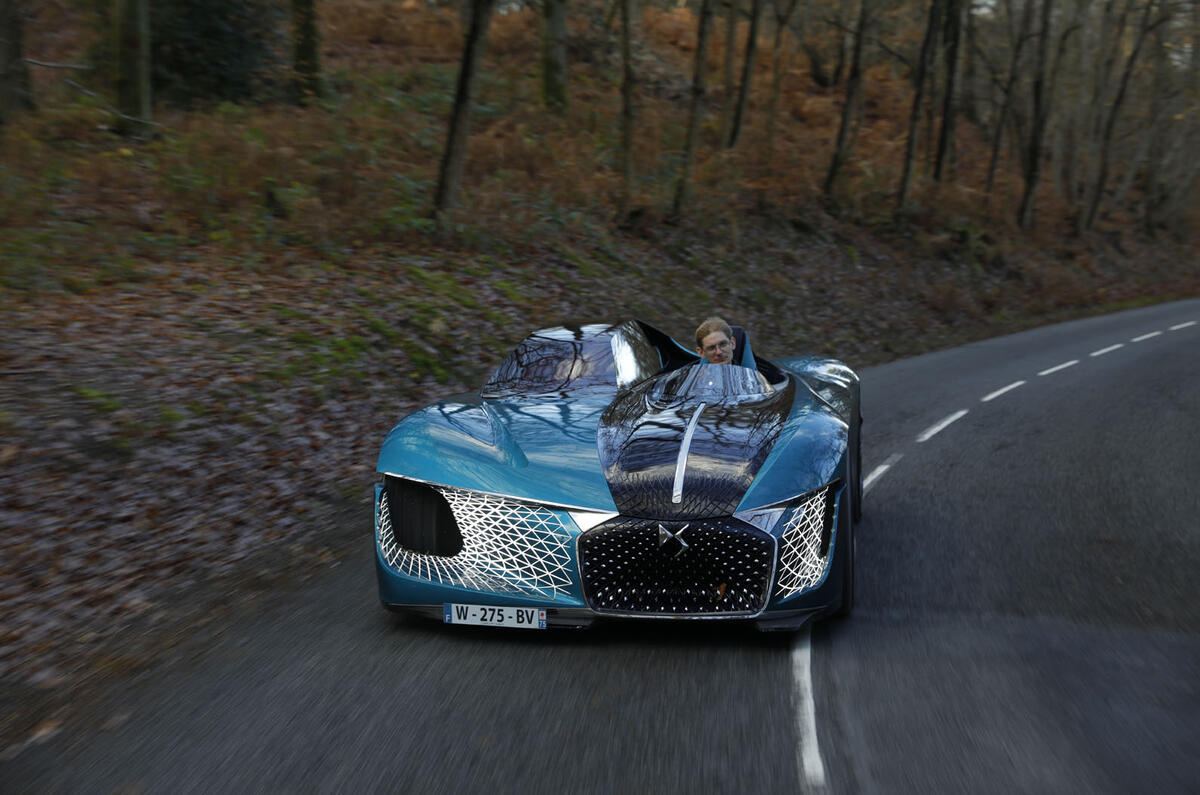 Driving the DS X E-Tense concept | Autocar