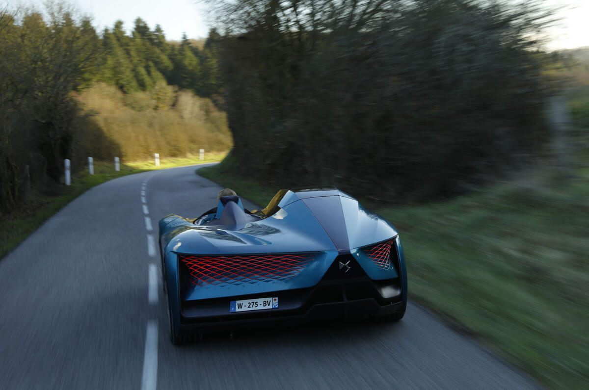 Driving the DS X E-Tense concept | Autocar