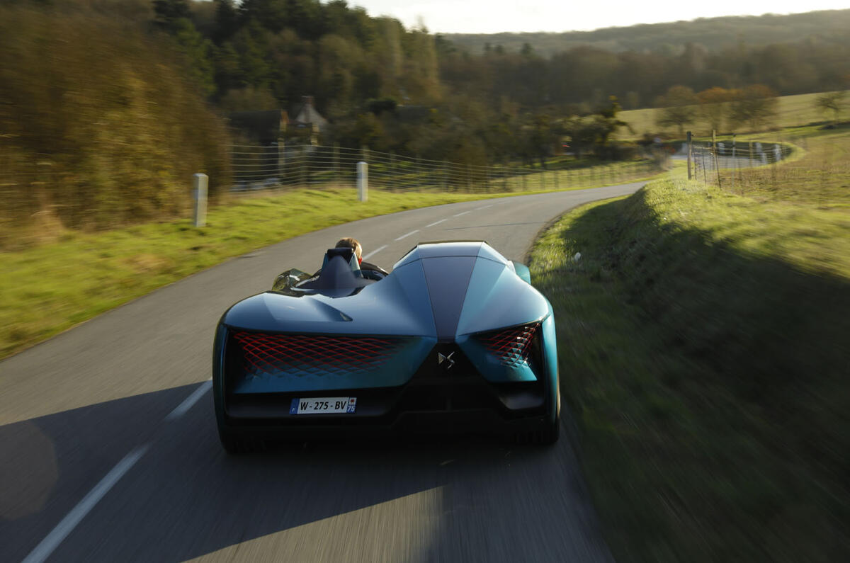 Driving the DS X E-Tense concept | Autocar
