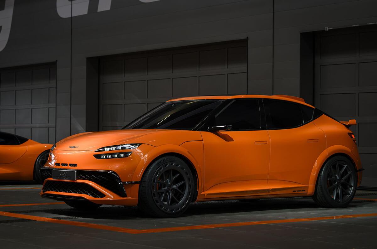 Genesis GV60 Magma is UK-bound as hot £100,000 EV | Autocar