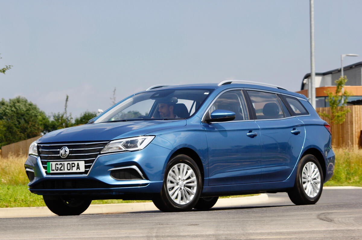 MG 5 SW EV gains bigger battery for 250-mile range | Autocar