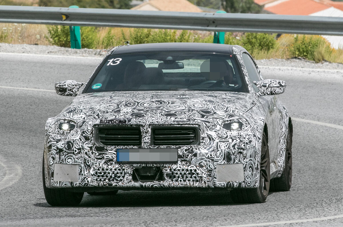 New 2022 BMW M2 coupe begins advanced road tests | Autocar