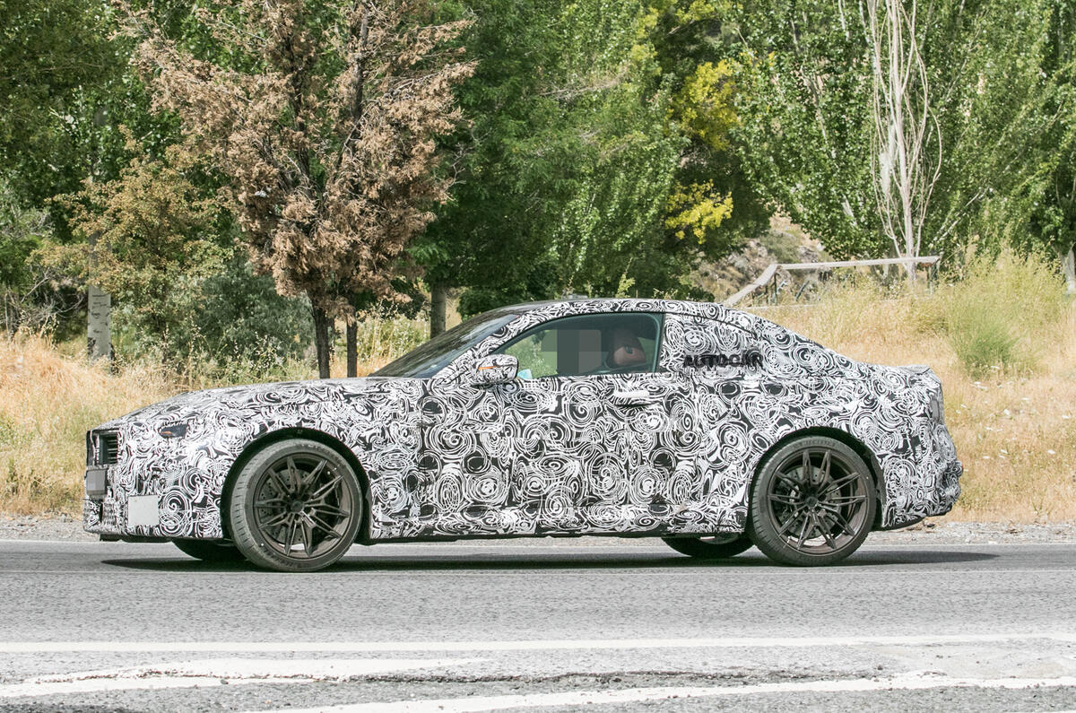 New 2022 BMW M2 coupe begins advanced road tests | Autocar
