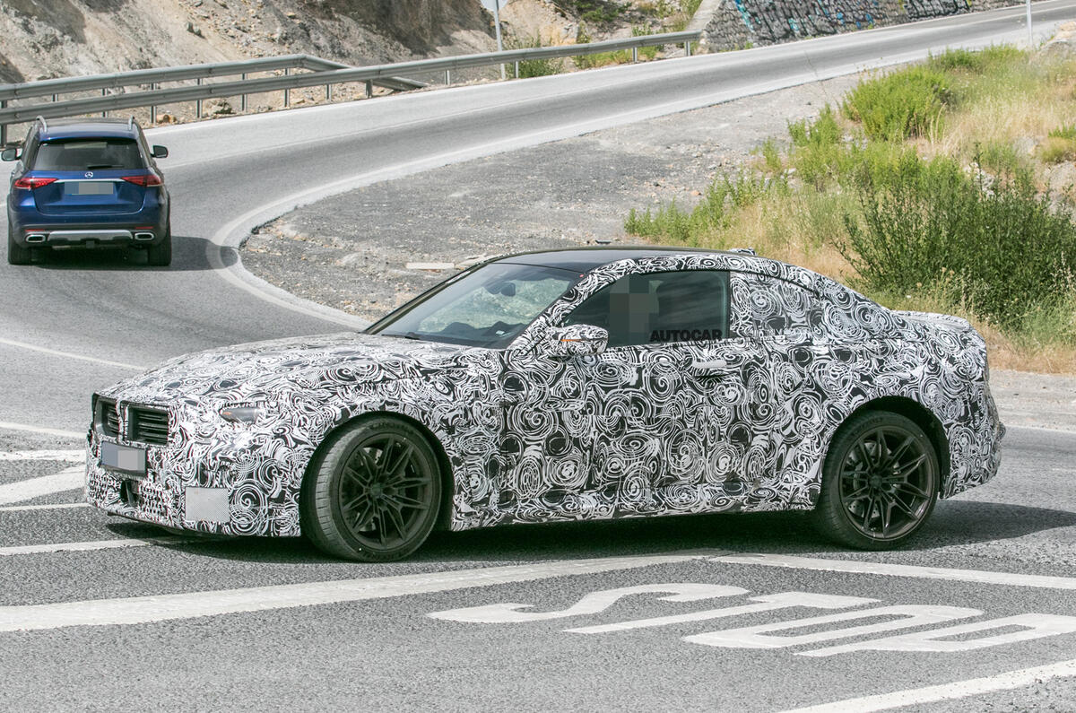 New 2022 BMW M2 coupe begins advanced road tests | Autocar