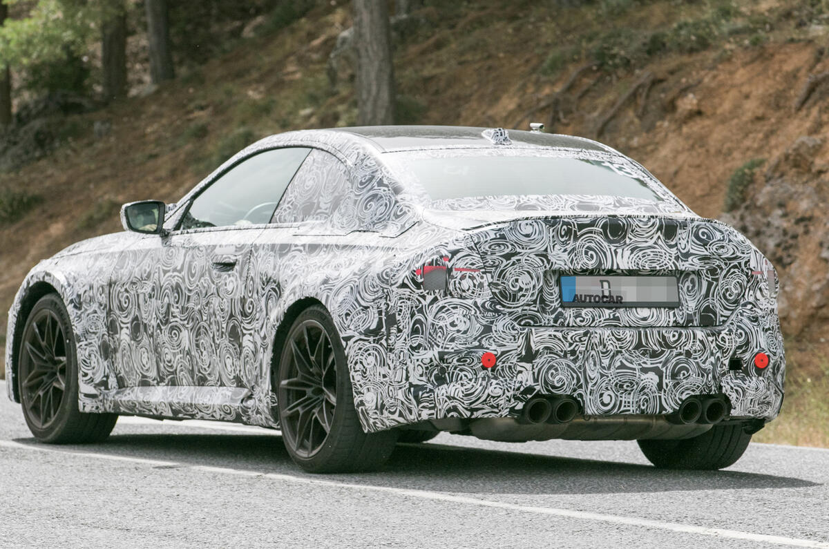 New 2022 BMW M2 coupe begins advanced road tests | Autocar