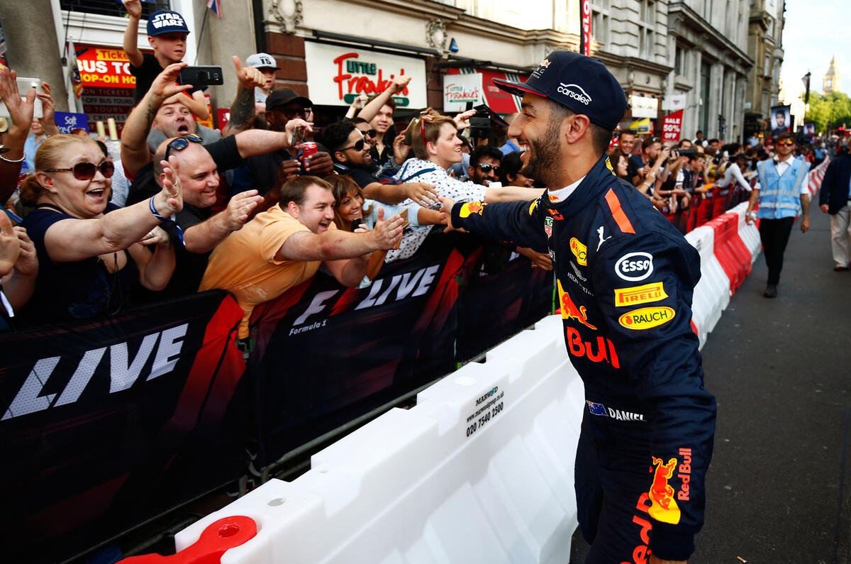 Experiencing F1 Live in London | Autocar