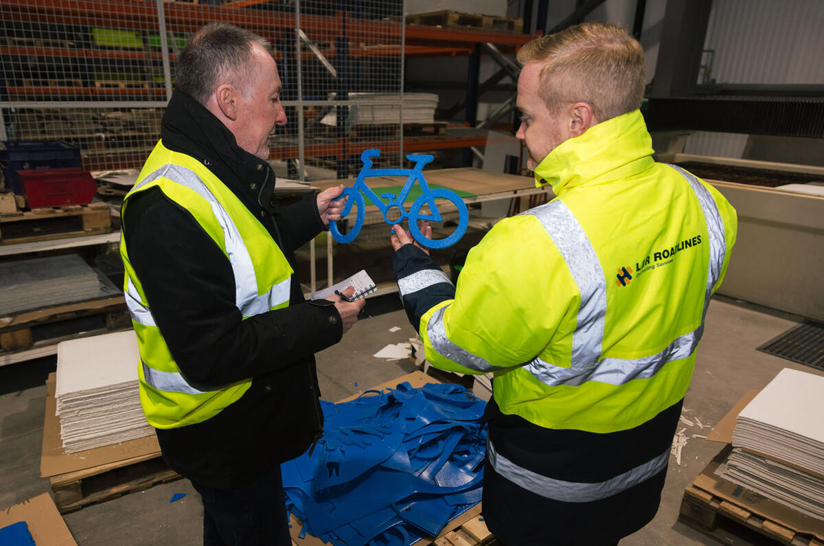 Watching paint dry with Britain's road markers | Autocar