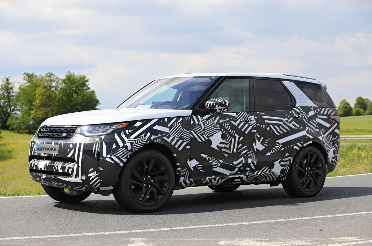 2021 Land Rover Discovery: prototype of facelifted SUV spotted | Autocar