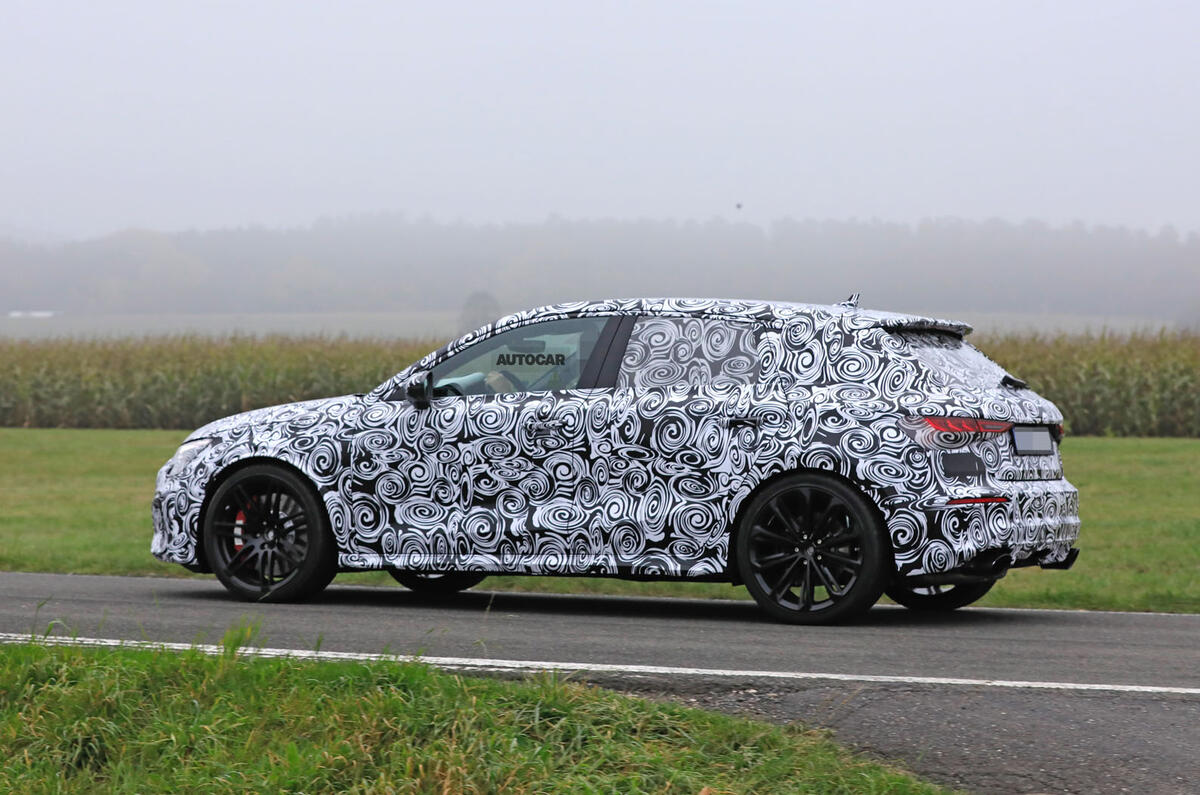 New Audi RS3 saloon: 394bhp AMG A45 rival drops disguise | Autocar