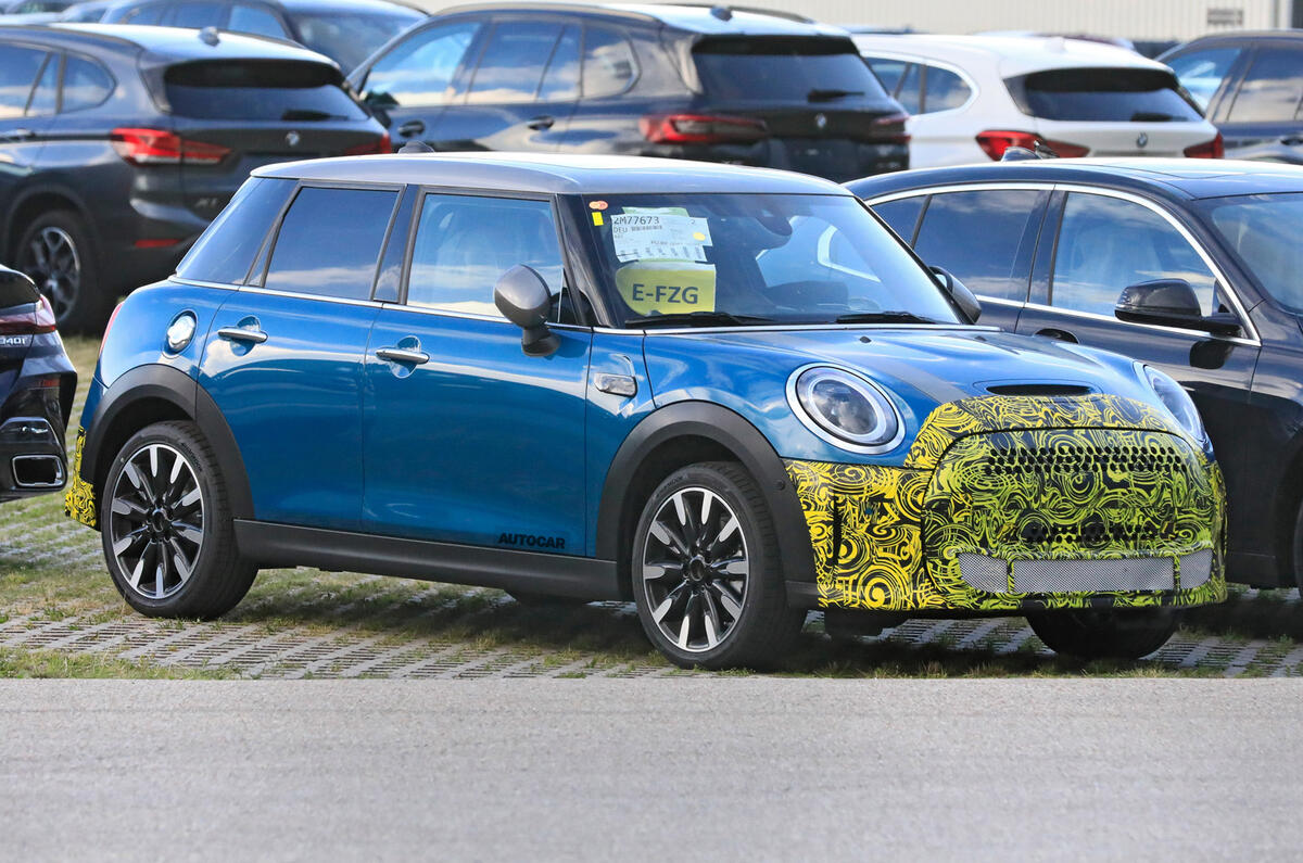 2021 Mini Electric set to gain styling tweaks, new infotainment | Autocar