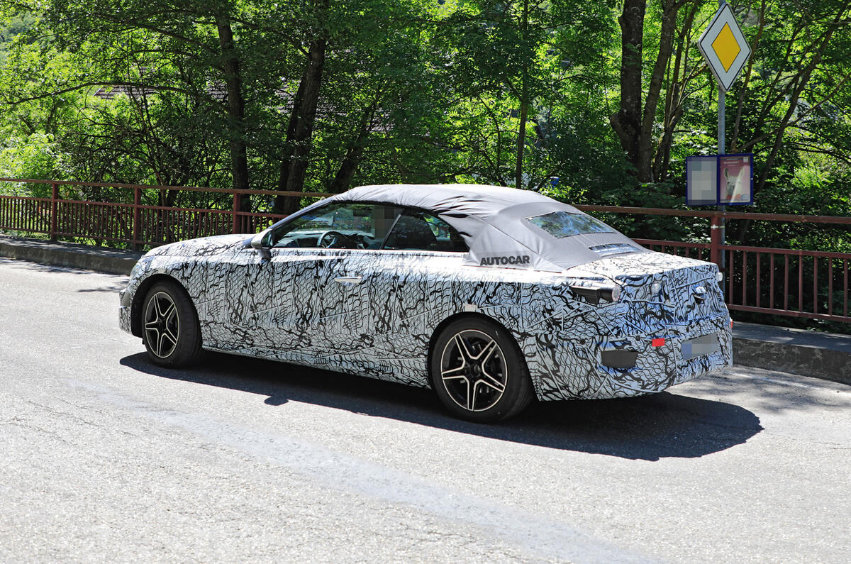 New Mercedes-Benz C-Class to get soft-top Cabriolet option | Autocar