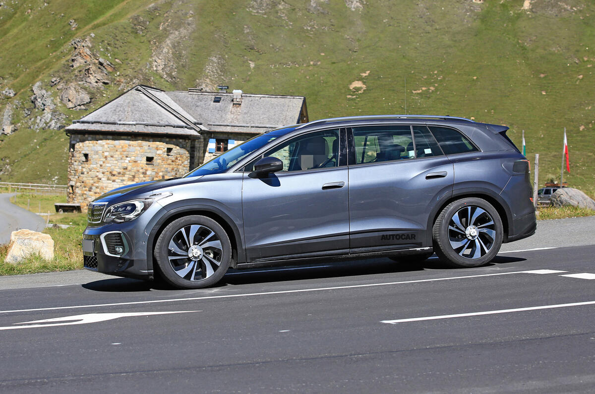 Production Volkswagen ID 6 SUV revealed in patent images | Autocar