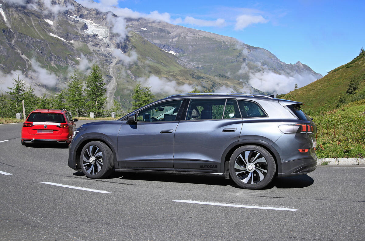 Production Volkswagen ID 6 SUV revealed in patent images | Autocar