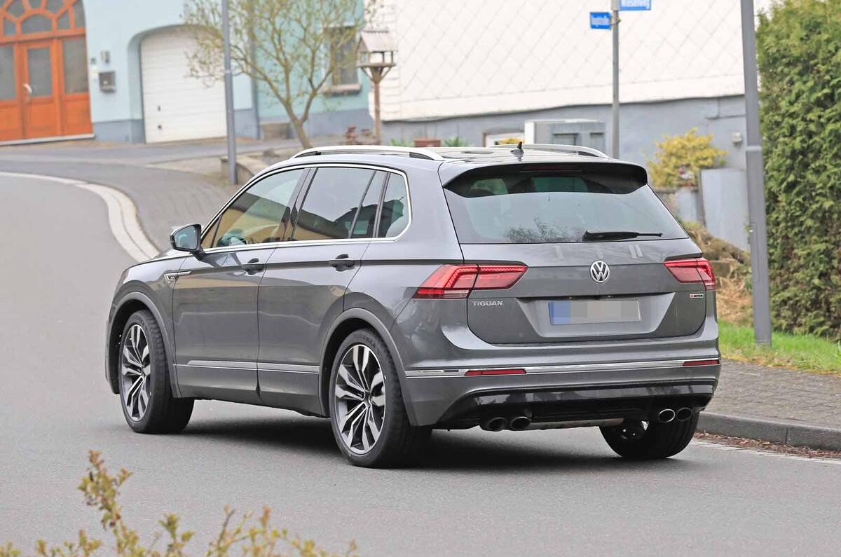 2020 Volkswagen Tiguan R prototype previews SUV's facelift | Autocar