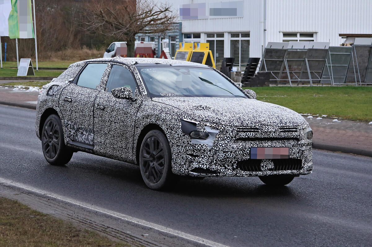 2022 Citroen SUV flagship spotted with saloon design cues | Autocar