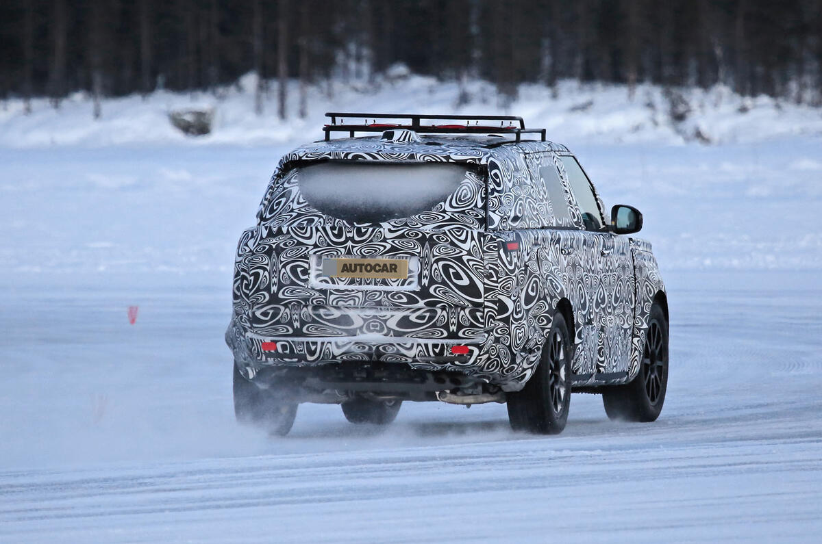 2022 Range Rover Sport begins winter test phase | Autocar