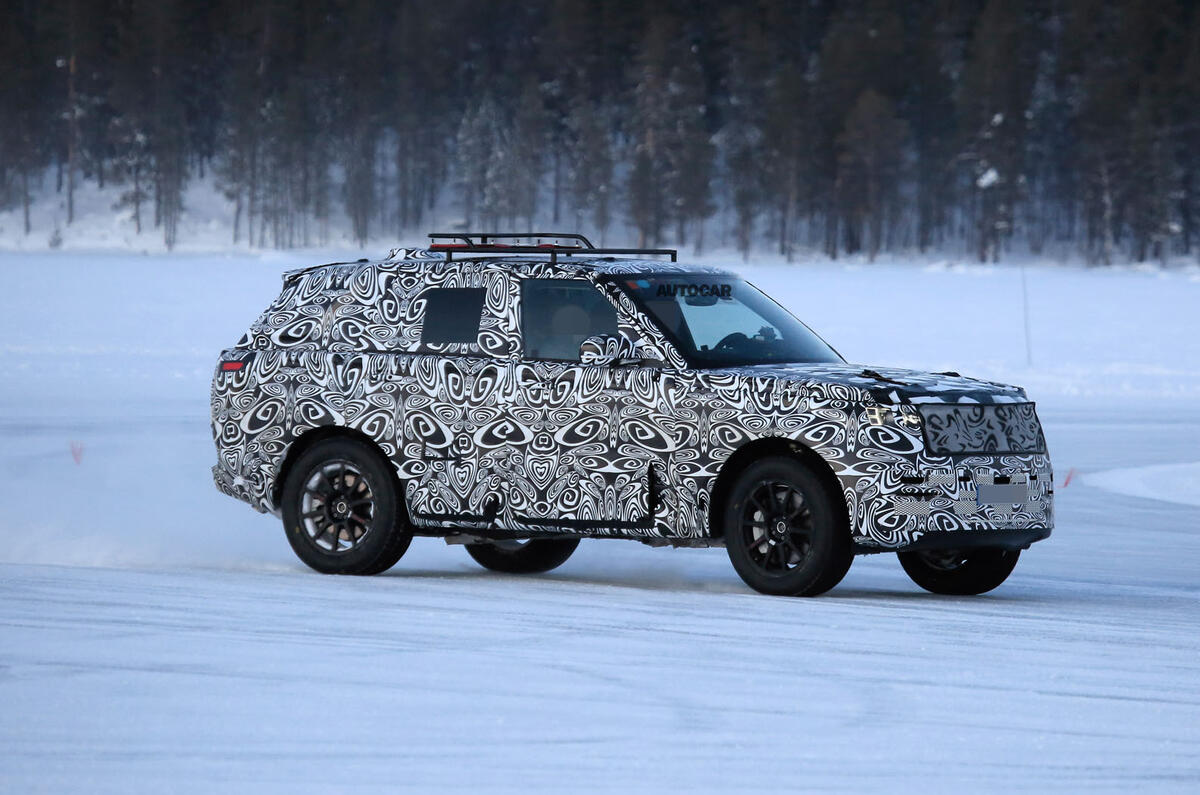 2022 Range Rover Sport begins winter test phase | Autocar