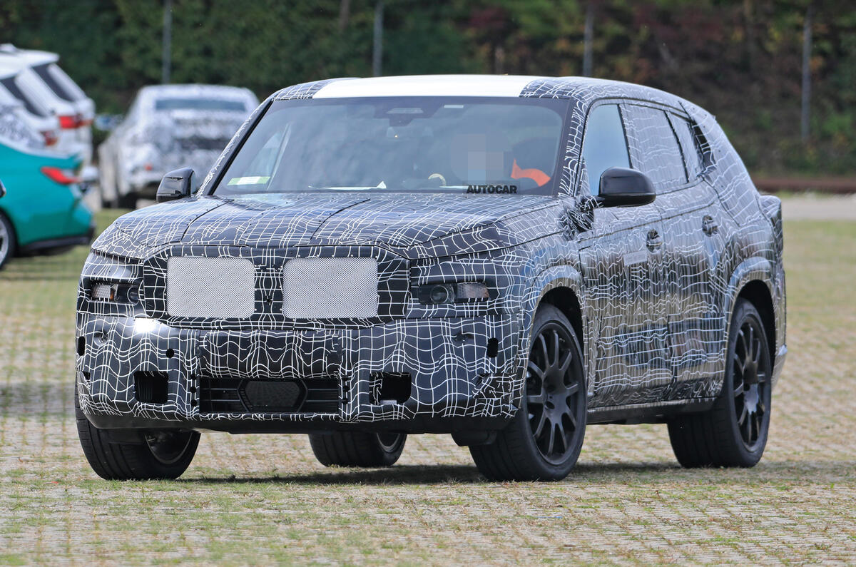 2022 BMW X8: prototype hits the Nurburgring | Autocar