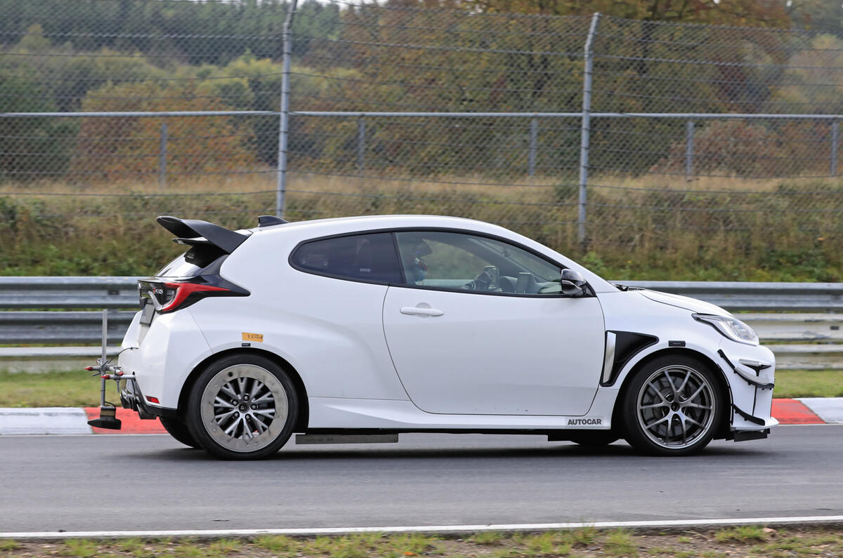 Toyota GR Yaris: Modified prototype spotted at the Nurburgring | Autocar