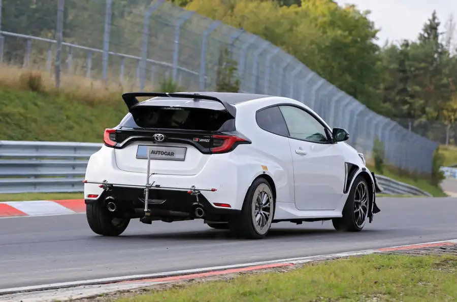 Toyota GR Yaris: Modified prototype spotted at the Nurburgring | Autocar