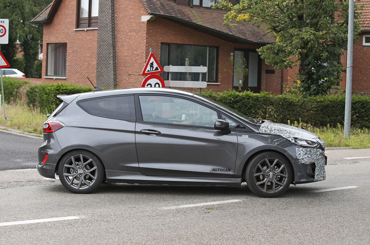 2022 Ford Fiesta: updated hatch seen in ST-Line and entry trims | Autocar