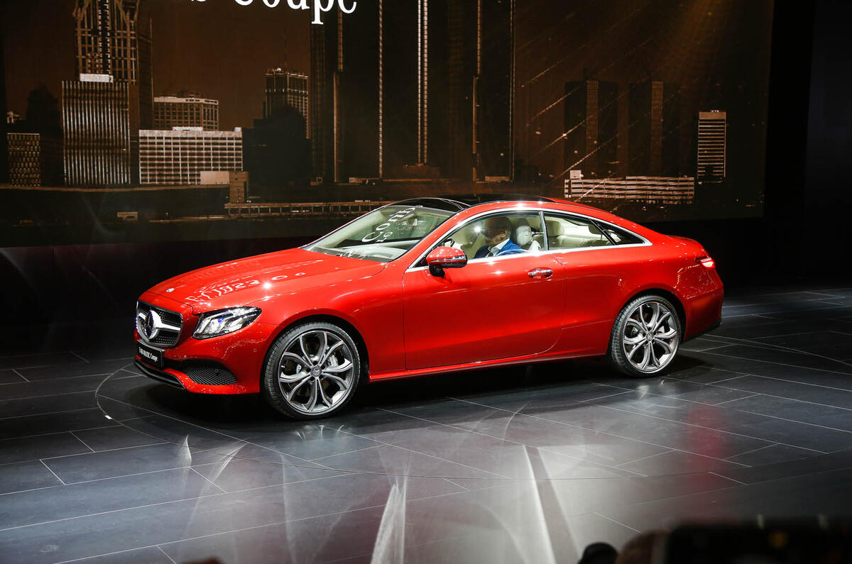 2017 Mercedes-Benz E-Class Coupe makes public debut in Detroit | Autocar