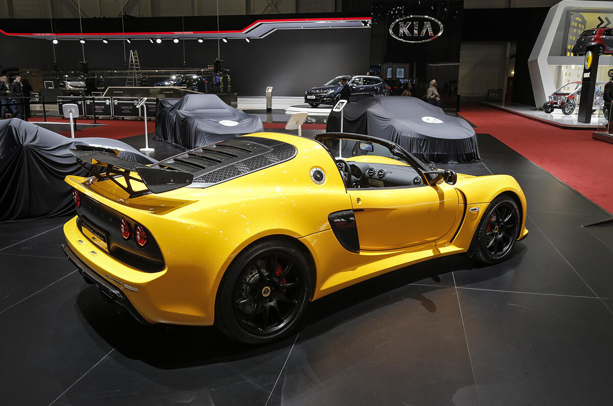 Lotus Exige Sport 350 Roadster revealed in Geneva | Autocar