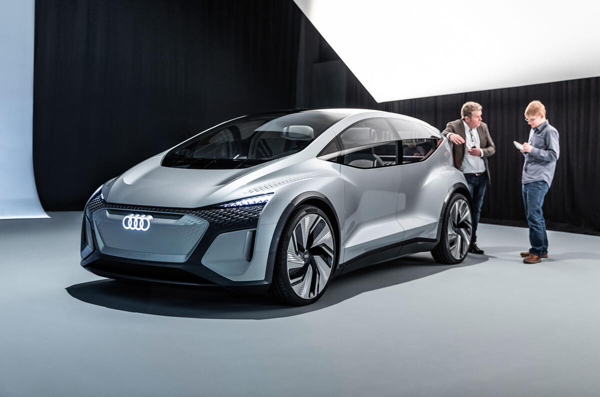 Futuristic Audi AI:ME concept hints at Volkswagen ID rival | Autocar