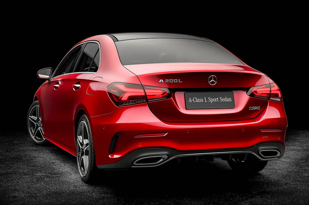Mercedes Benz A Class Saloon On Sale In Britain From £27875 Autocar