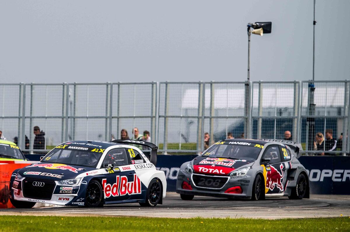 Lessons in gravel and jumping with Audi’s rallycross stars at ...
