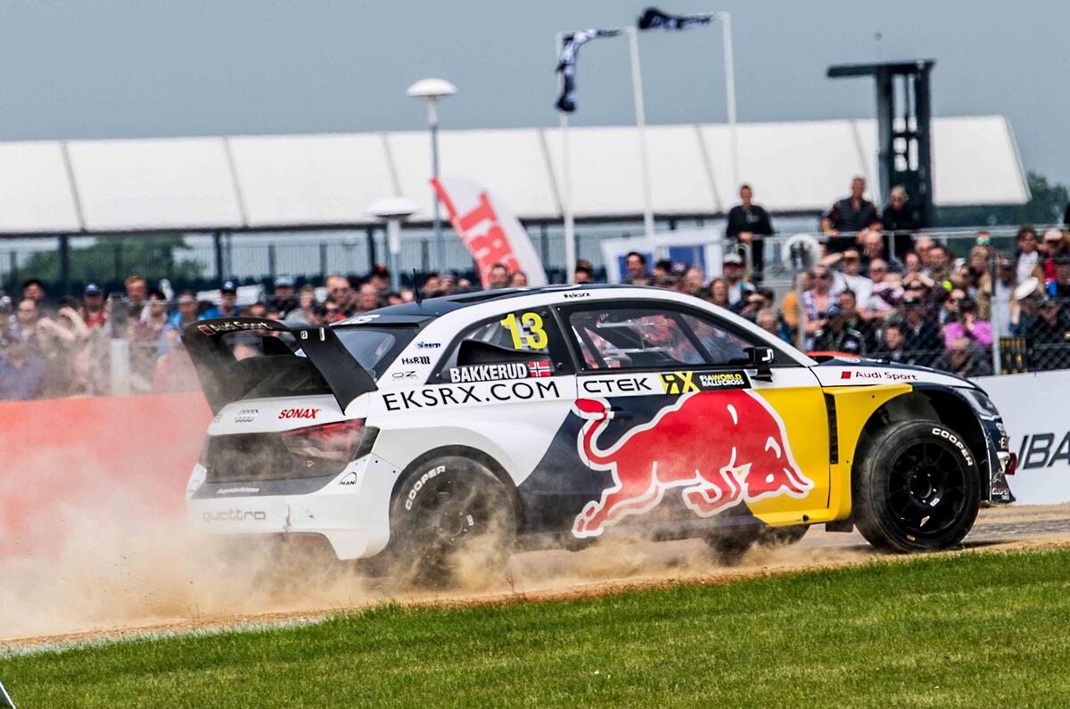 Lessons in gravel and jumping with Audi’s rallycross stars at ...