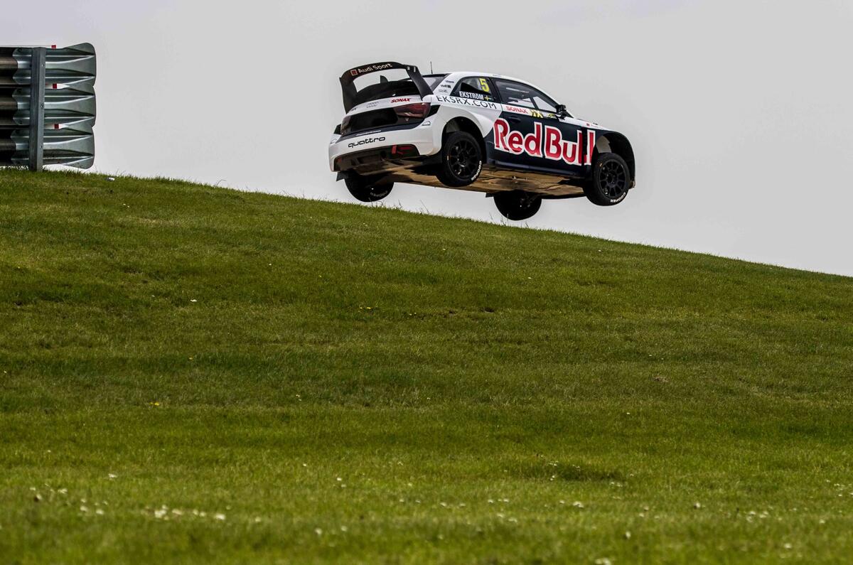 Lessons in gravel and jumping with Audi’s rallycross stars at ...