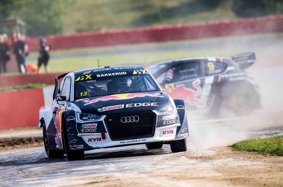 Lessons in gravel and jumping with Audi’s rallycross stars at ...