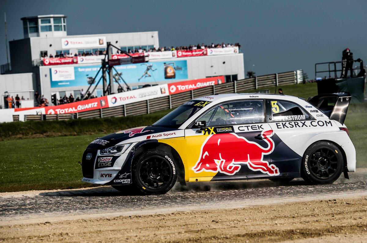 Lessons in gravel and jumping with Audi’s rallycross stars at ...