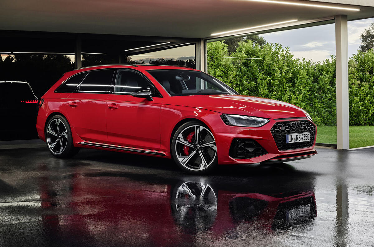 Audi updates RS4 Avant with more aggressive styling for 2020 | Autocar