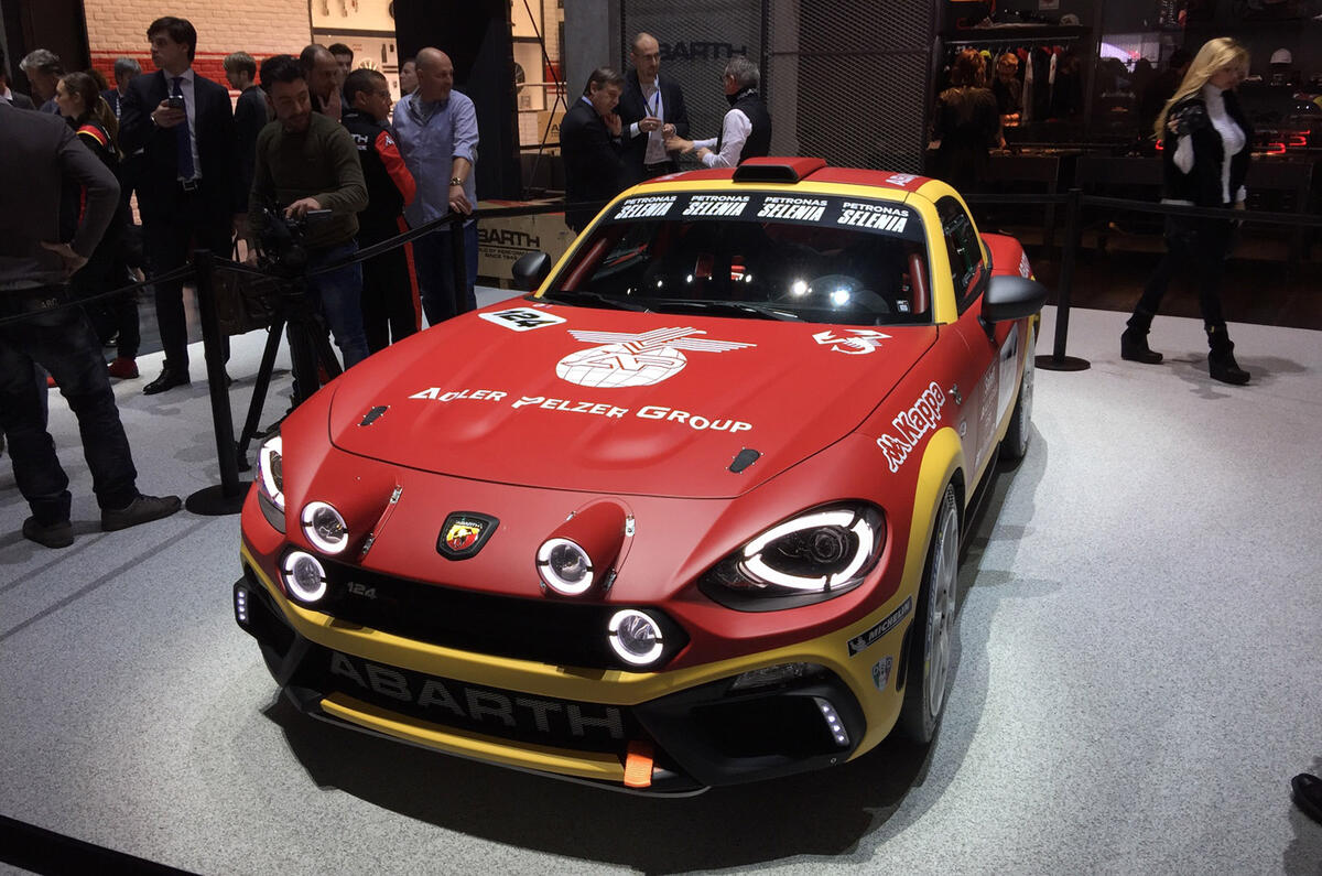 Abarth goes back to motorsport with new 124 Rally car | Autocar