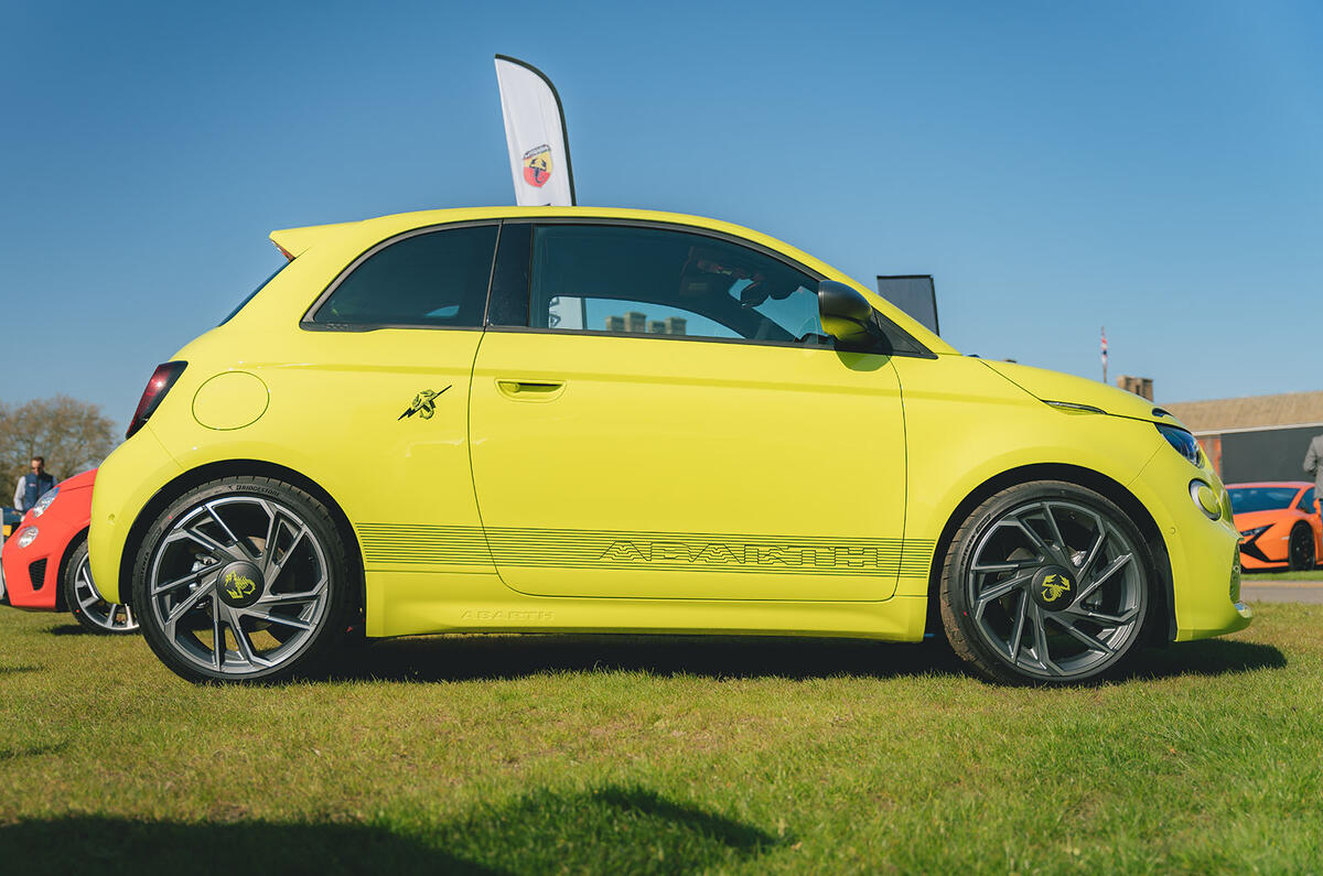 New all-electric Abarth 500e priced from £34,195 in the UK | Autocar