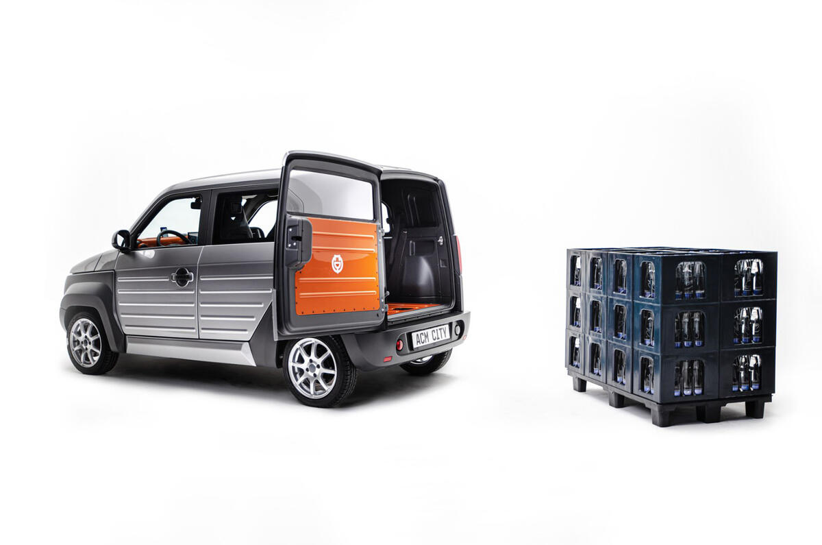 New ACM City One is battery-swapping urban EV | Autocar