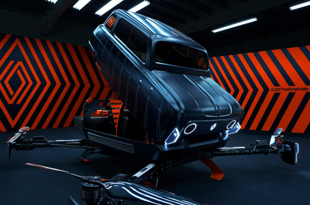 Renault AIR4 revealed as Renault 4-inspired flying car | Autocar