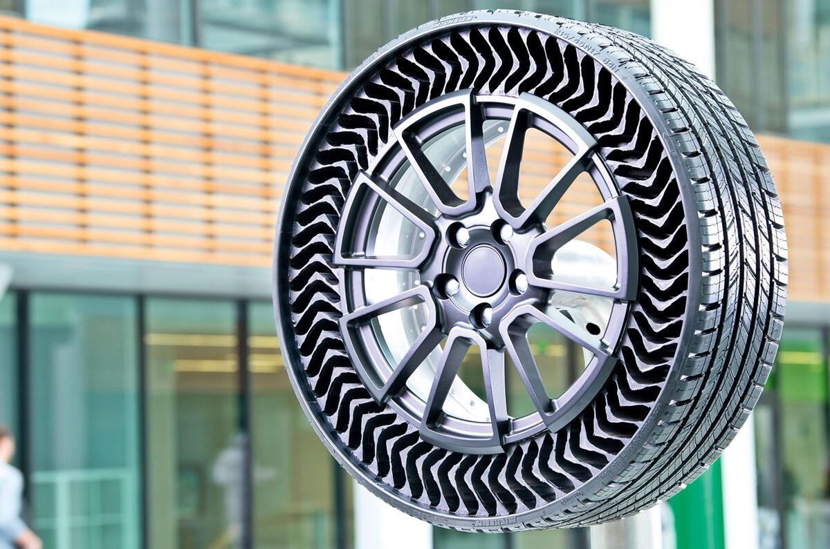 Under the skin: How airless tyres could make punctures extinct | Autocar